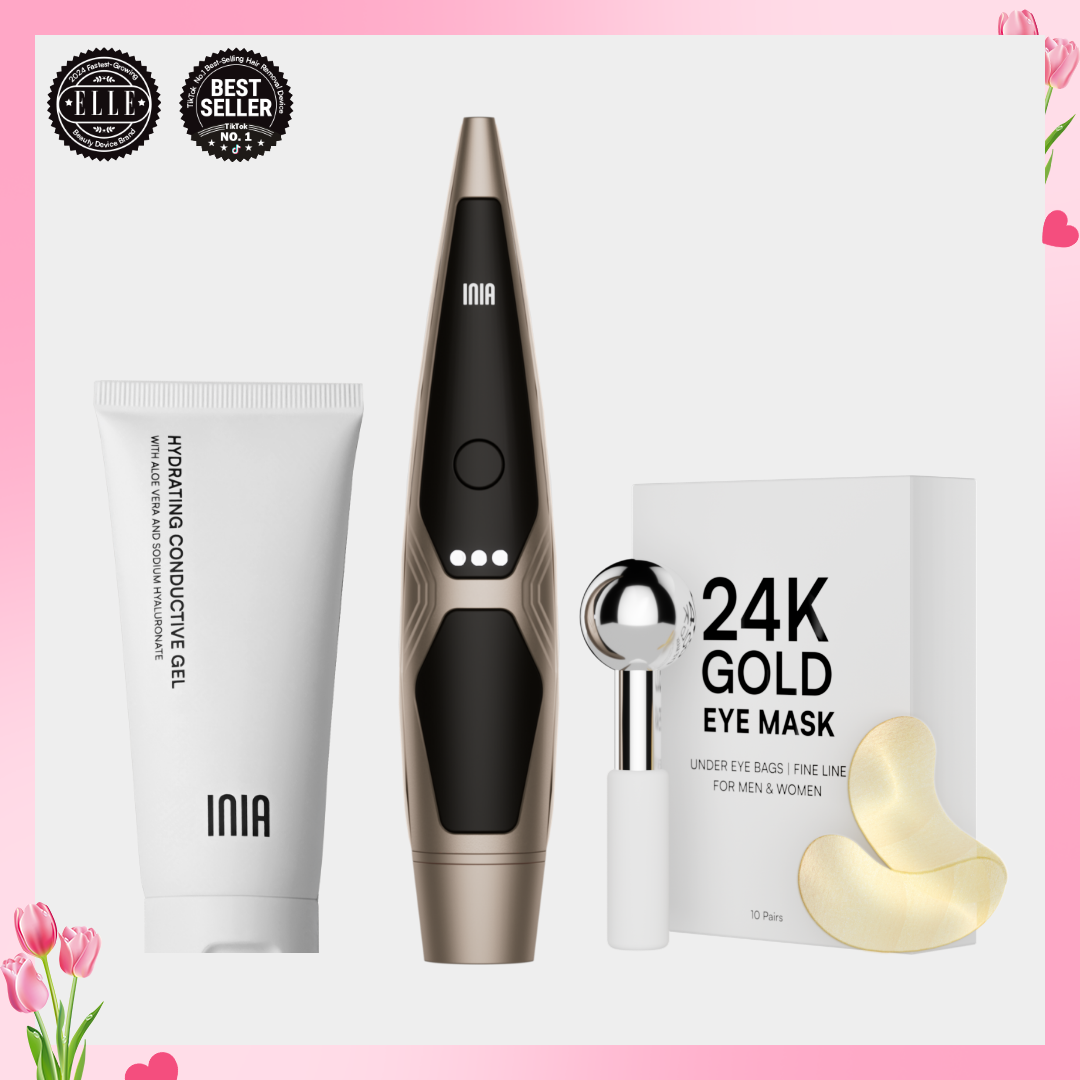 INIA LUMIN Eye Skincare – 4-in-1 Device for Radiant Eyes