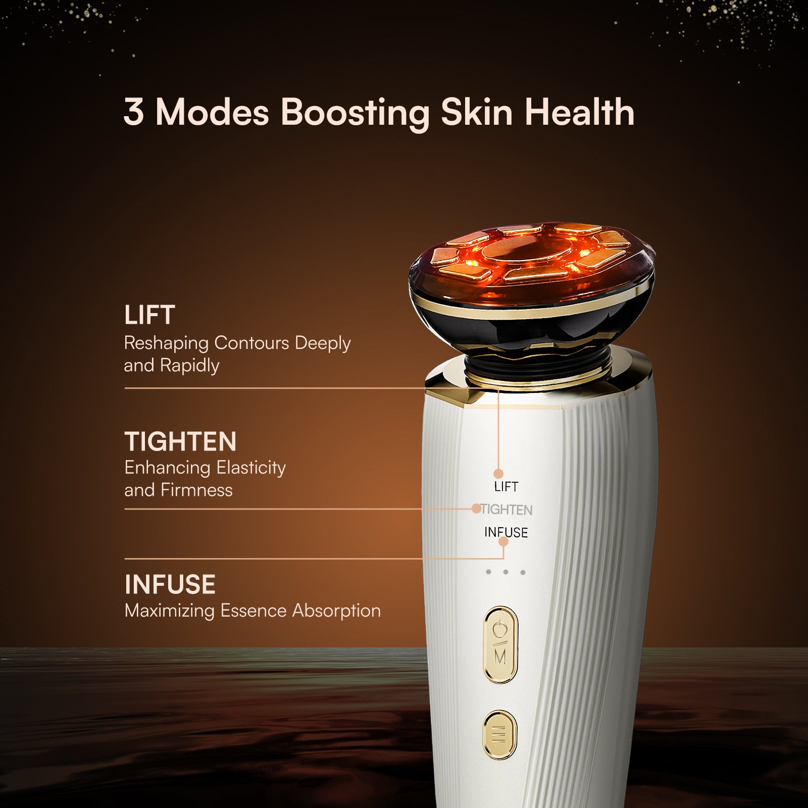 INIA FLARE Microcurrent Facial Device