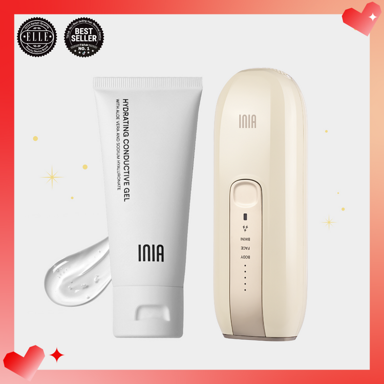 INIA: IPL Hair Removal Device at Home for Safe